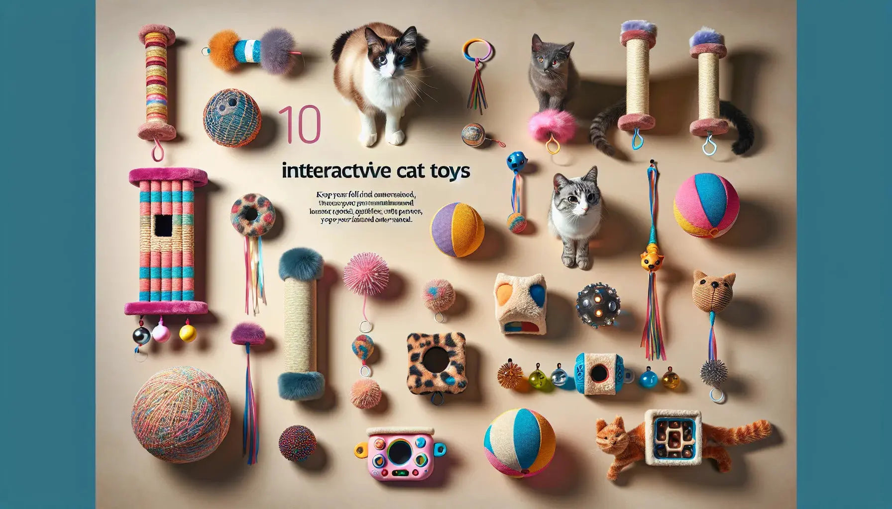 10 Interactive Cat Toys To Keep Your Feline Friend Entertained Talis Us