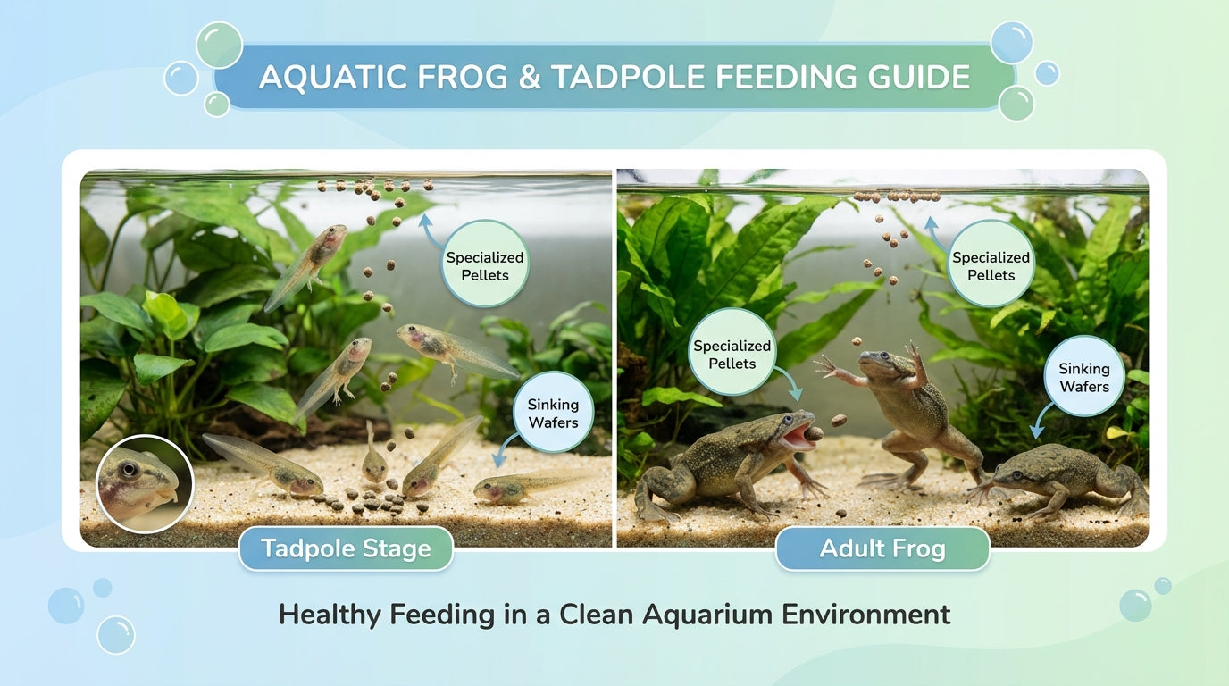 The Complete Guide to Aquatic Frog and Tadpole Nutrition – Talis Us