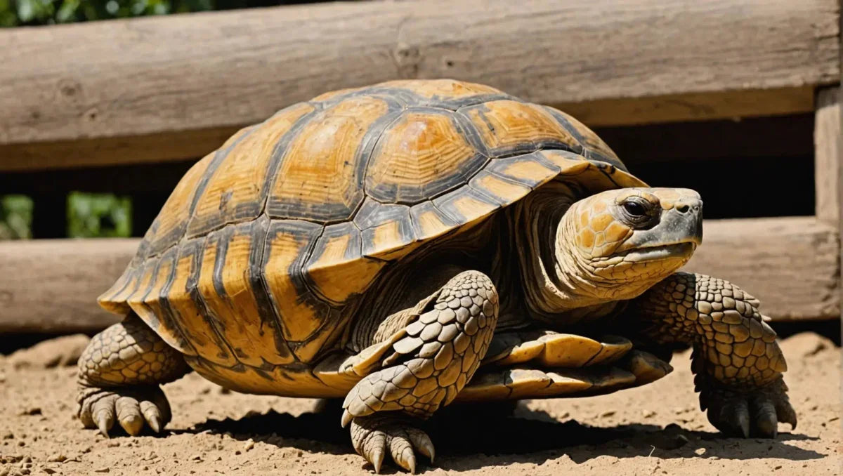 Sulcata Tortoise Basking: Optimal Temperature Guidelines – Talis Us